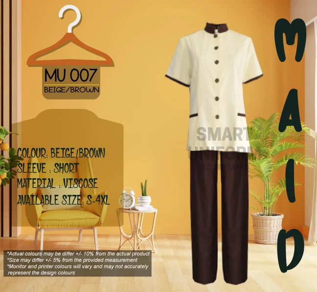 A-Maid Uniform Archives - Smart Uniform Malaysia | Corporate & Workwear ...