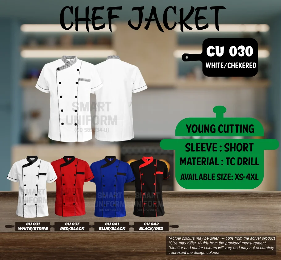 A-Chef Jacket Archives - Smart Uniform Malaysia | Corporate & Workwear ...