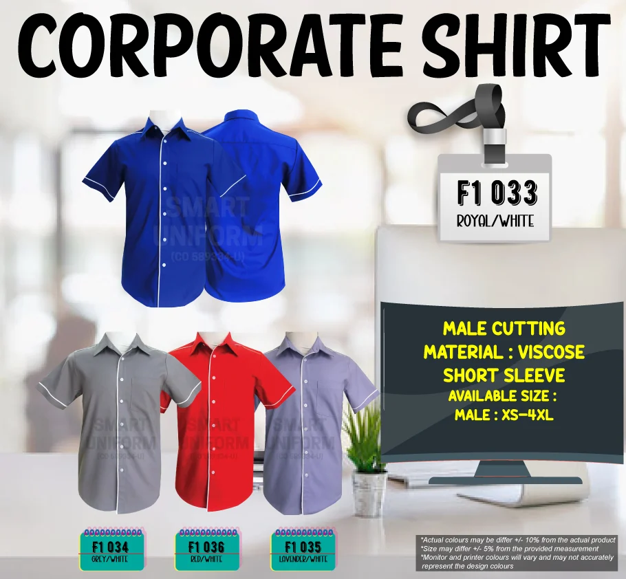 A-Short Sleeve Archives - Smart Uniform Malaysia | Corporate & Workwear ...